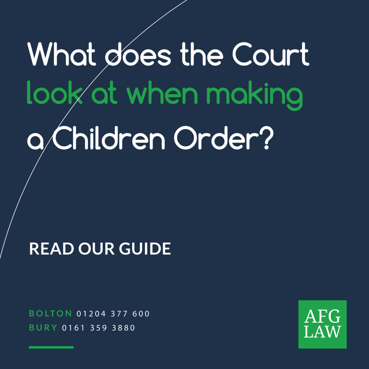 Placement Orders - Family - Services - AFG LAW