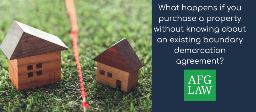 What happens if you purchase a property without knowing about an ...
