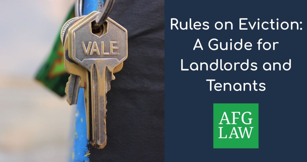 Rules on Eviction: A Guide for Landlords and Tenants